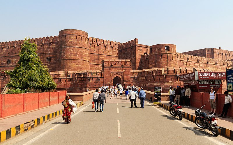 Das Rote Fort in Agra: Akbars Herrschaftssymbol - Persophonie: Kultur ...